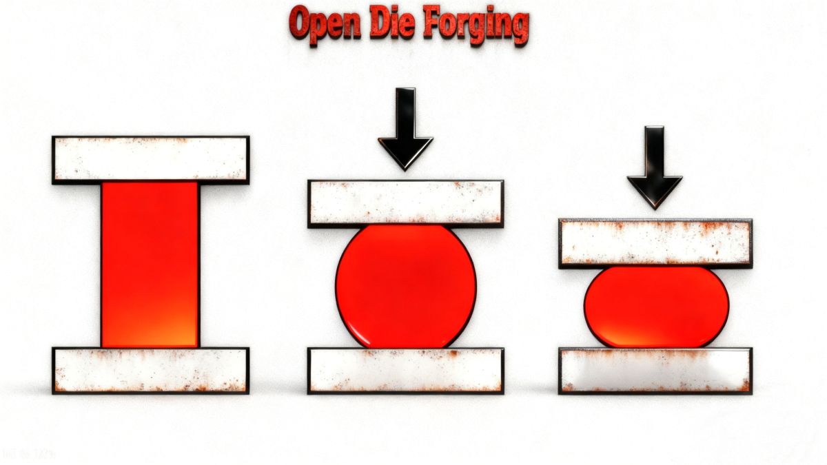 Open Die Forging Process, Applications, and Benefits | Weforging