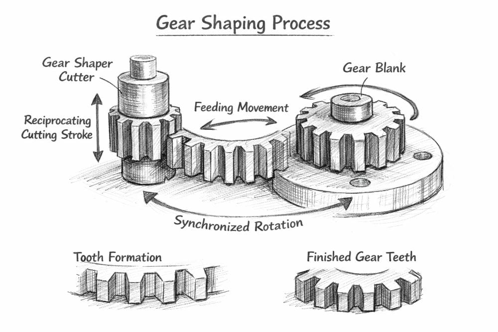 Gear Shaping: Process, Advantages and Applications