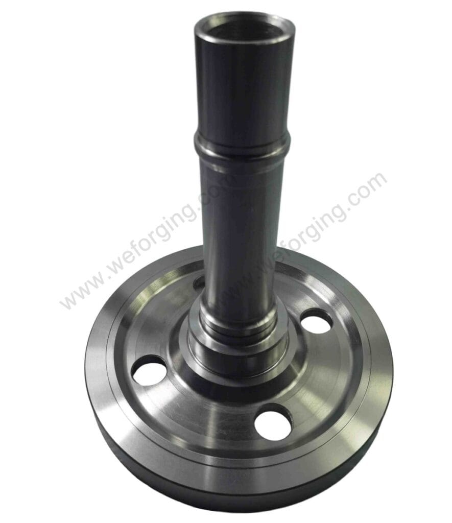 Forged Flanged Shaft | Integrated Forging & CNC Machining