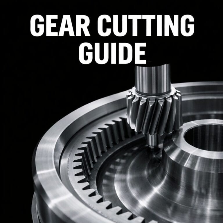 Gear Cutting Explained: Process, Methods & Tools