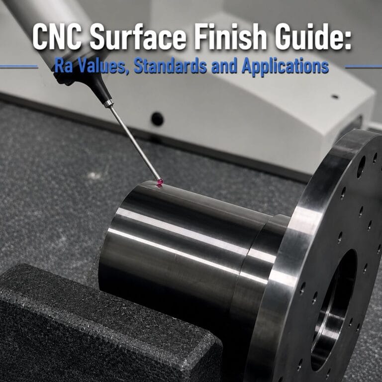 CNC Surface Finish Guide: Ra Values & Standards
