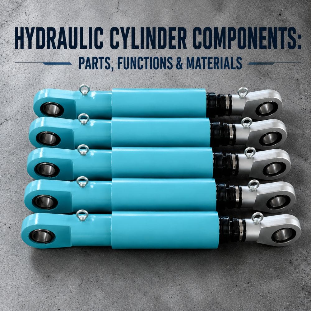 Hydraulic Cylinder Components: Functions, Materials & Forging